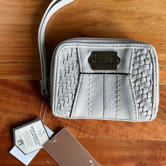 boc | Bags | New With Tags Boc Born Concepts Wallet With Strap Dove ...